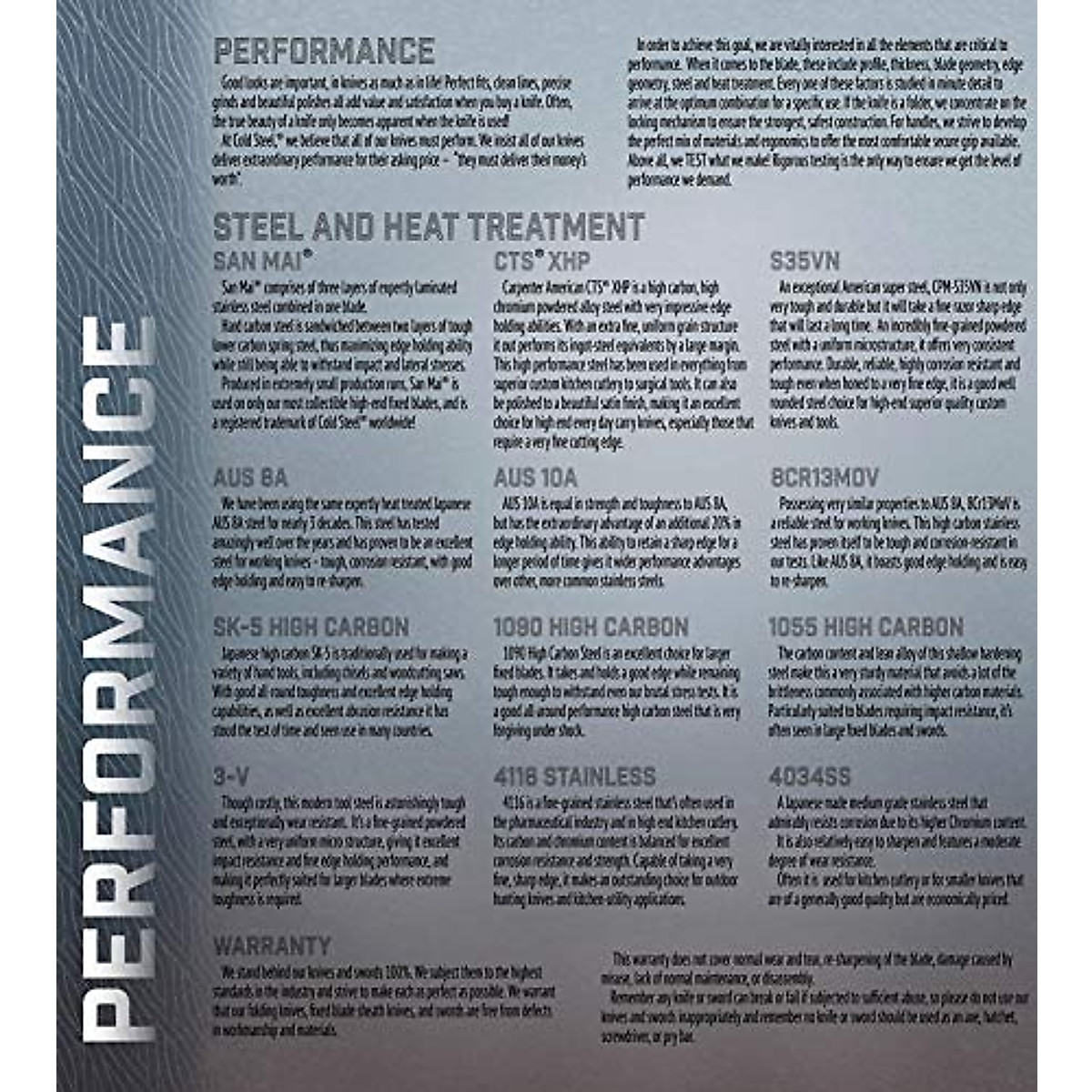 Cold Steel Bowie Bushman Fixed Blade Knife Dagger