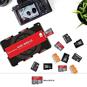 Memory Card Case + USB 3.0 Hub Splitter：Credit Card Size Memory Card with 4 Ports USB 3.0 Hub Splitter