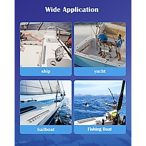 36" Fish Ruler for Boat EVA Foam Fish Measuring Ruler with Self-Adhesive Backing Fish Measurement Tape Sticker Tool for Fish Boat 36 inch