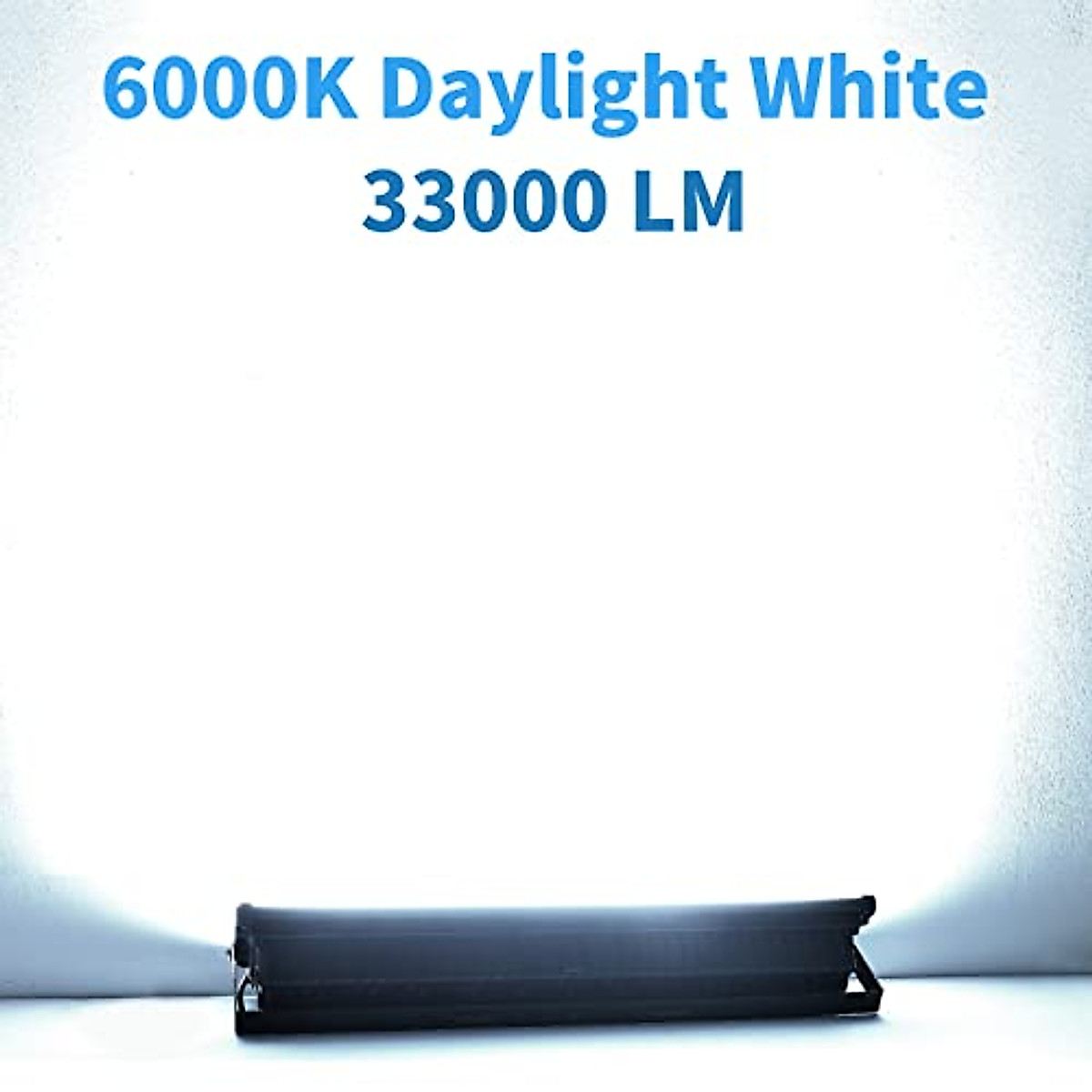 UJLOE 300W LED Flood Lights Outdoor, IP66 Waterproof, 33000LM, 100V-120V, Super Bright Outdoor Security Lights, 6000K Daylight White, Floodlights for Backyard, Garage, Garden, Lawn