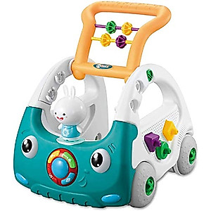EINSTEM Sit to Stand Learning Baby Walker, Baby Toys 6 to 12, 12-18 Months, Toys for 1 Year Old Boys Girls, Toddler Gifts Remote Control Activity Center with Music, 3 in 1