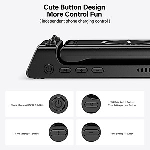 SwanScout Charging Station for Samsung Z Flip, SwanScout 703F, Wireless Charger for Samsung Galaxy Z Flip 5/Z Flip 4/Z Flip 3, Galaxy Watch 6/6 Classic/5/5 Pro, Galaxy Buds 2 Pro/Buds 2 (Foldable)