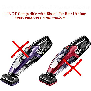 Replacement 10.8V Charger for Bissell pet Hair Eraser 2389, Bissell Adapt Ion Pet 2-in-1 Vacuum 2286A 2286 22862 & Powerlifter Ion Pet 2-in-1 Vacuum 2482, 1616326 161-6326 1627037