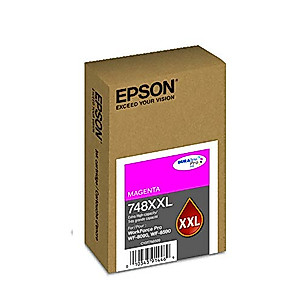 EPSON T748 DURABrite Pro -Ink High Capacity Magenta -Cartridge (T748XXL320) for select Epson WorkForce Printers