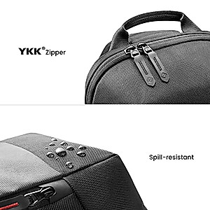 tomtoc Compact EDC Sling Bag, Minimalist Chest Shoulder Backpack Crossbody Bag for Nintendo Switch OLED, 11-inch iPad Pro with Keyboard, Water-resistant Lightweight Daypack for Travel, Work, Sport, 7L