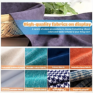 ENTROPOWER Custom Size Bench Cushion Outdoor/Indoor Bay Window Seat Cushion Thick Upholstery Foam Long Chair Cushion Replacement Sofa Pads Patio Furniture Cushions