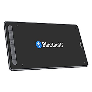 XPPen Deco LW Wireless Drawing Tablet- 10x6 Bluetooth Graphic Tablet with Battery-Free X3 Digital Stylus Wireless Drawing PAD Compatible with Chrome, Windows 11, Linux, Mac, and Android (Black)