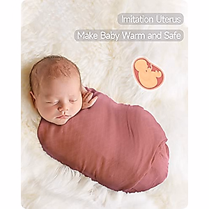 Mom Beebi Muslin Swaddle Blankets, Soft Silky Swaddle Blanket, Breathable and Skin-Friendly Baby Blankets for Boys & Girls, 4-Pack Unisex Baby Blankets, 47 x 47 inches