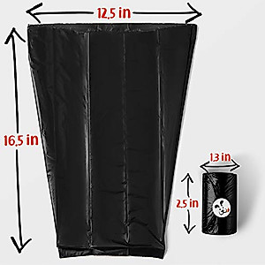 DogBuddy Dog Waste Bags, Dog Poop Bags, Jumbo Size, Extra Large, Extra Thick and Extra Strong, 150 Bags, Refill Bags For Large Pooper Scooper