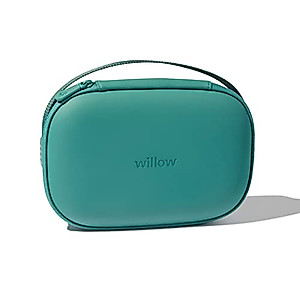 Willow™ Pump Carrying Case for Hands-Free Wearable Breast Pumps | Hard Shell Case with with Removable Tray | Teal
