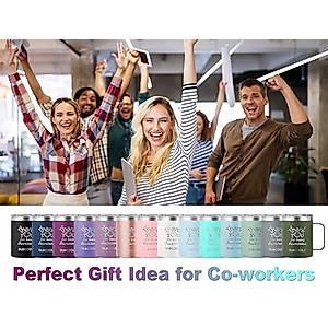 Thank You Gifts for Women, Coworkers Employee Appreciation Gifts, Xmas Holiday Gifts for Staff, You Are Awesome Thanksgiving Gift for Men Friends Funny Retirement Nurses Day Gifts Coffee Mug, Black