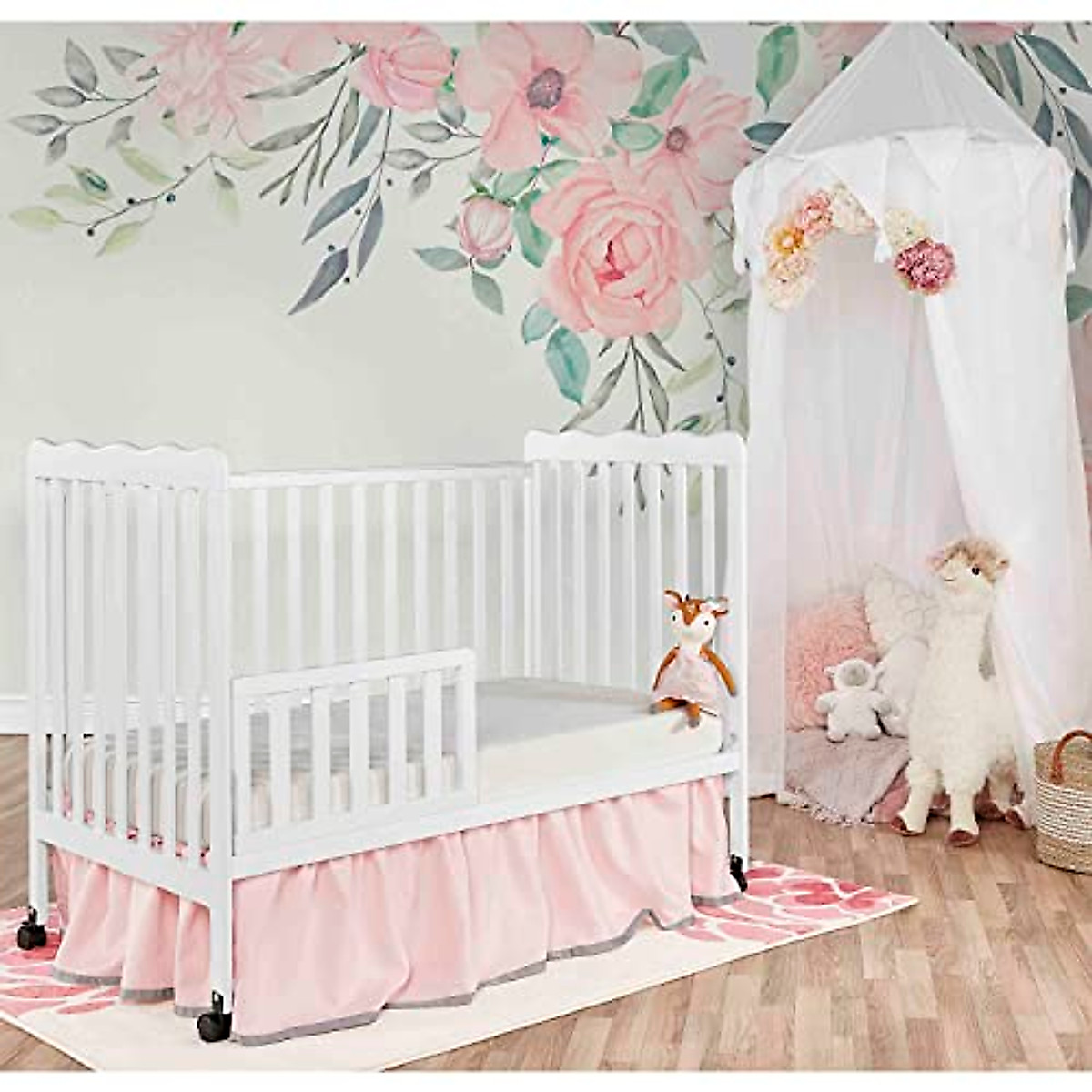 Dream On Me Carson Classic 3-in-1 Convertible Crib in White