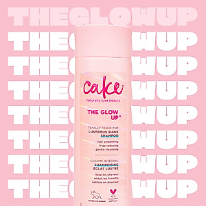 Cake Beauty The Glow Up Lustrous Shine Shampoo, Vegan and Sulfate-Free, 10 oz