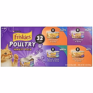 Friskies Purina Poultry Variety Pack, 11 lb