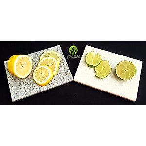 Citrus Reclaimed Solid Surface (I.e. Corian) Cutting Board and Serving Board
