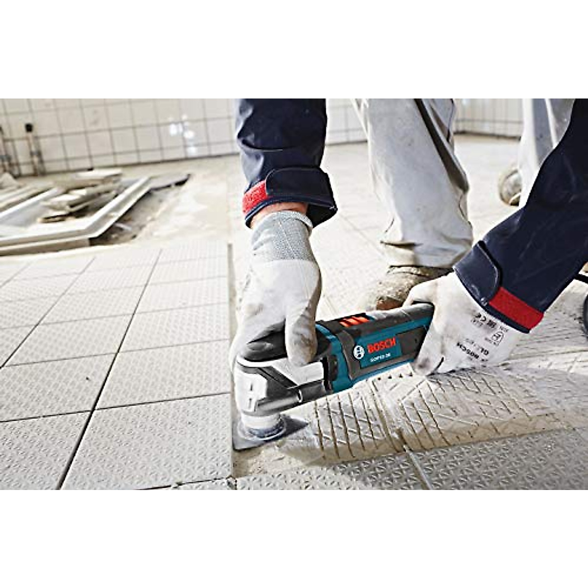 BOSCH GOP55-36B StarlockMax Oscillating Multi-Tool Kit with Snap-In Blade Attachment