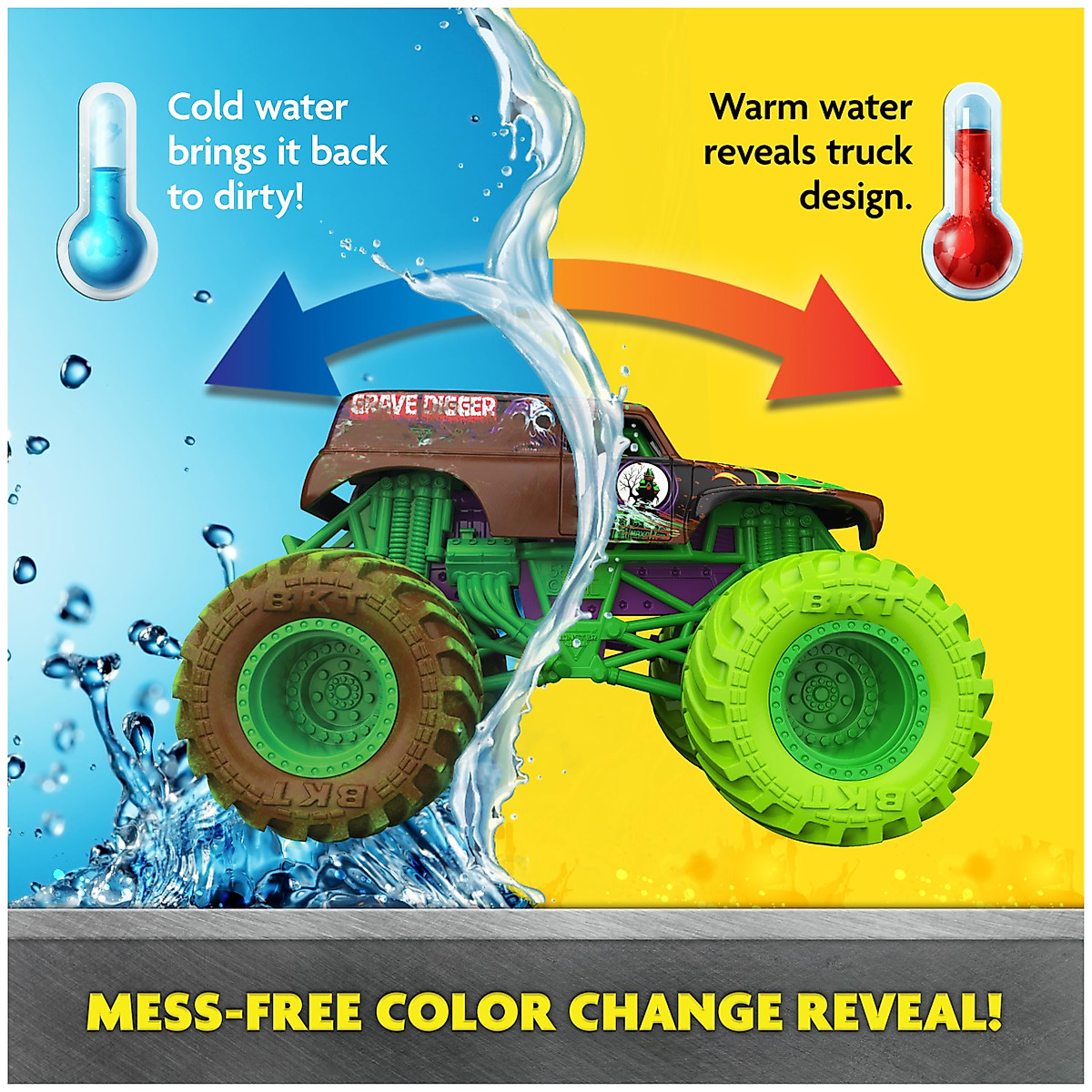 Monster Jam El Toro Loco Big Air Challenge Playset with Exclusive Monster Truck, Over 20-Inch Tall, 1:64 Scale, Kids Toys for Boys Ages 3 and up