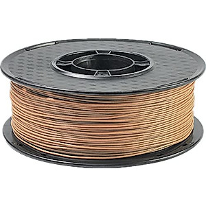 RANKI Wood PLA Filament 1.75mm 3D Printer Filament, Real Wood Filament, 1kg Spool (Wood)
