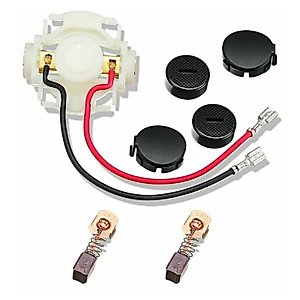 DAGIJIRD Chainsaw Replacement Carbon Brush + Cap + Cover + Brush Holder Kit for BGA450 BGA452 DGA452