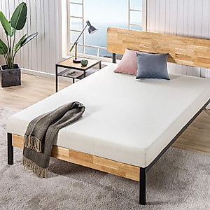 ZINUS 6 Inch Ultima Memory Foam Mattress / Pressure Relieving / CertiPUR-US Certified / Mattress-in-a-Box and Lorrick Metal Platform Bed Frame / Mattress Foundation / Easy, Bolt Free Assembly, Full