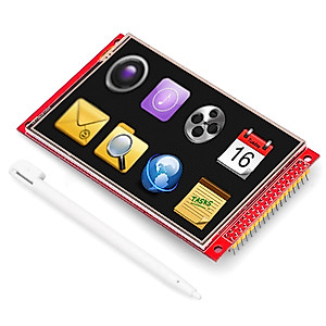 OSOYOO 3.95 Inches TFT Touch Screen SD Card Socket for Arduino Mega2560 (16 bit)