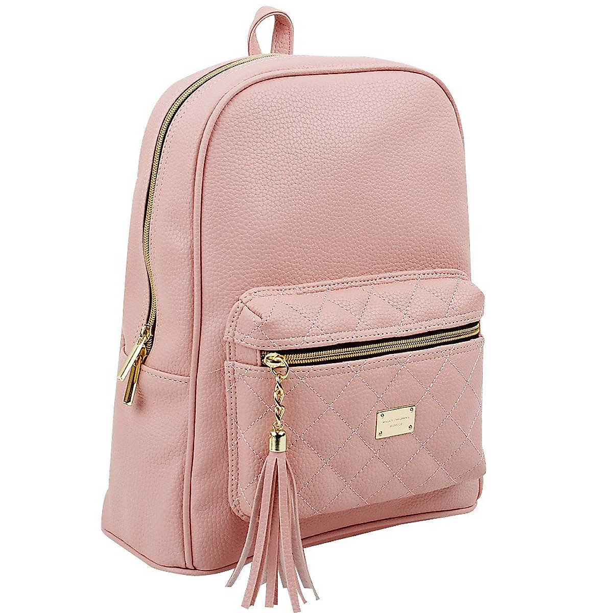 Copi Women's Simple Design Modern Cute Fashion small Casual Backpacks Pink, Not big bag