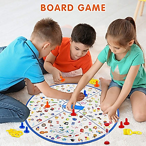 VATOS Board Game, Little Detective Card Game Memory Game Tabletop Game for Kids Families Party, Matching Game, Educational Toys for Kids Toddlers 3,4,5,6,7 Years Old Boys & Girls Gift