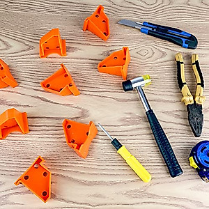 30 Pieces Flooring Spacers, Laminate Wood Flooring Tools Installation Kit with 1/4" & 1/2" Gap for Vinyl Plank, Laminate Wood, Hardwood & Floating Floor Installation