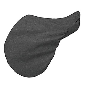 Centaur Fleece Saddle Cover - Black Standard