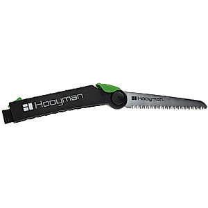 Hooyman Extendable Tree Saw 5 Foot with Lock Back Blade, Impulse Hardened Teeth, Locking Extension System, and Detachable Head Handsaw for Tree Trimming, Cutting, Pruning, Hunting, and Outdoors
