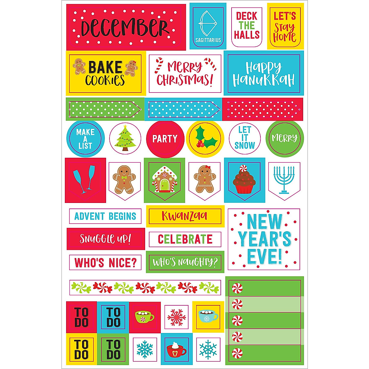 Essentials Month By Month Planner Stickers (set of 475 stickers)