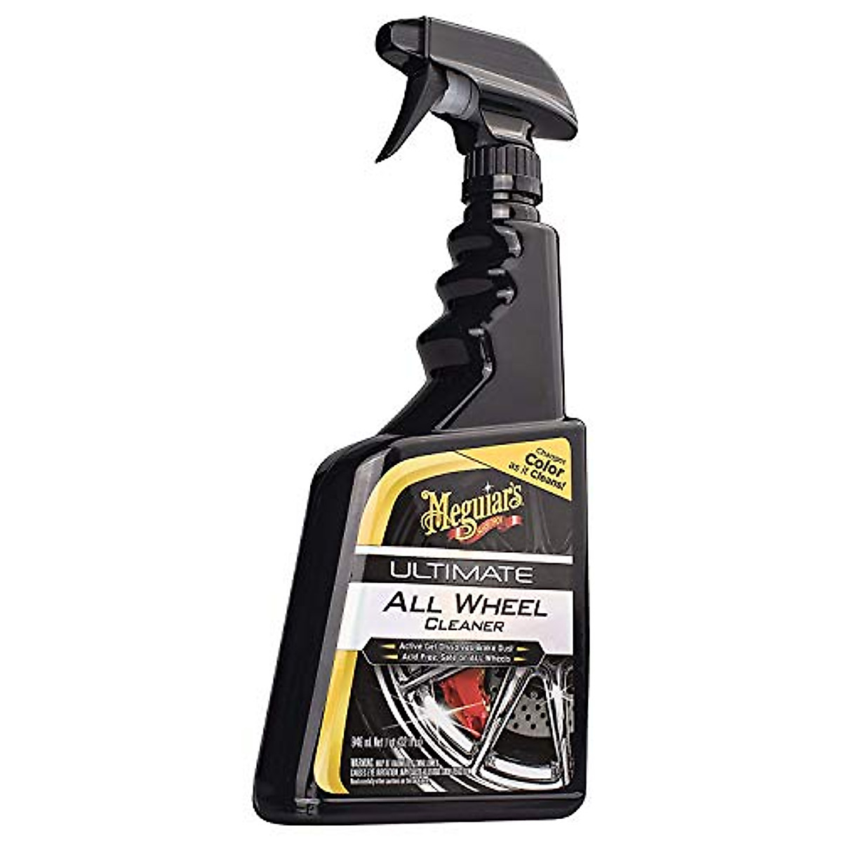 Meguiar's G180132 Ultimate All Wheel Cleaner - 32 Oz Spray Bottle