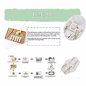 BIO CORN Travel Size Conditioner, Hotel Toiletries Bulk (48 Pack, 1.1oz/30ml), Degradable Tube -Cornstarch Material