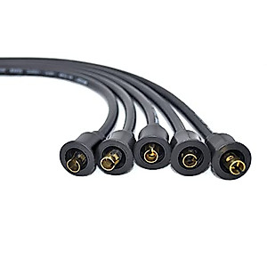 MAS Distributor Complete Front Mount & Spark plug Wire Set Compatible With Ford New Holland Tractors 8N 9N 2N 9N12100 1100-5000 11005000