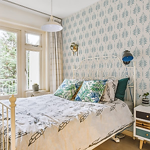 STENCILIT® Fern Wall Stencil for Painting - XL Stencil 24x32 in, Wall Stencils for Painting Large Pattern, Modern Large Wall Stencils