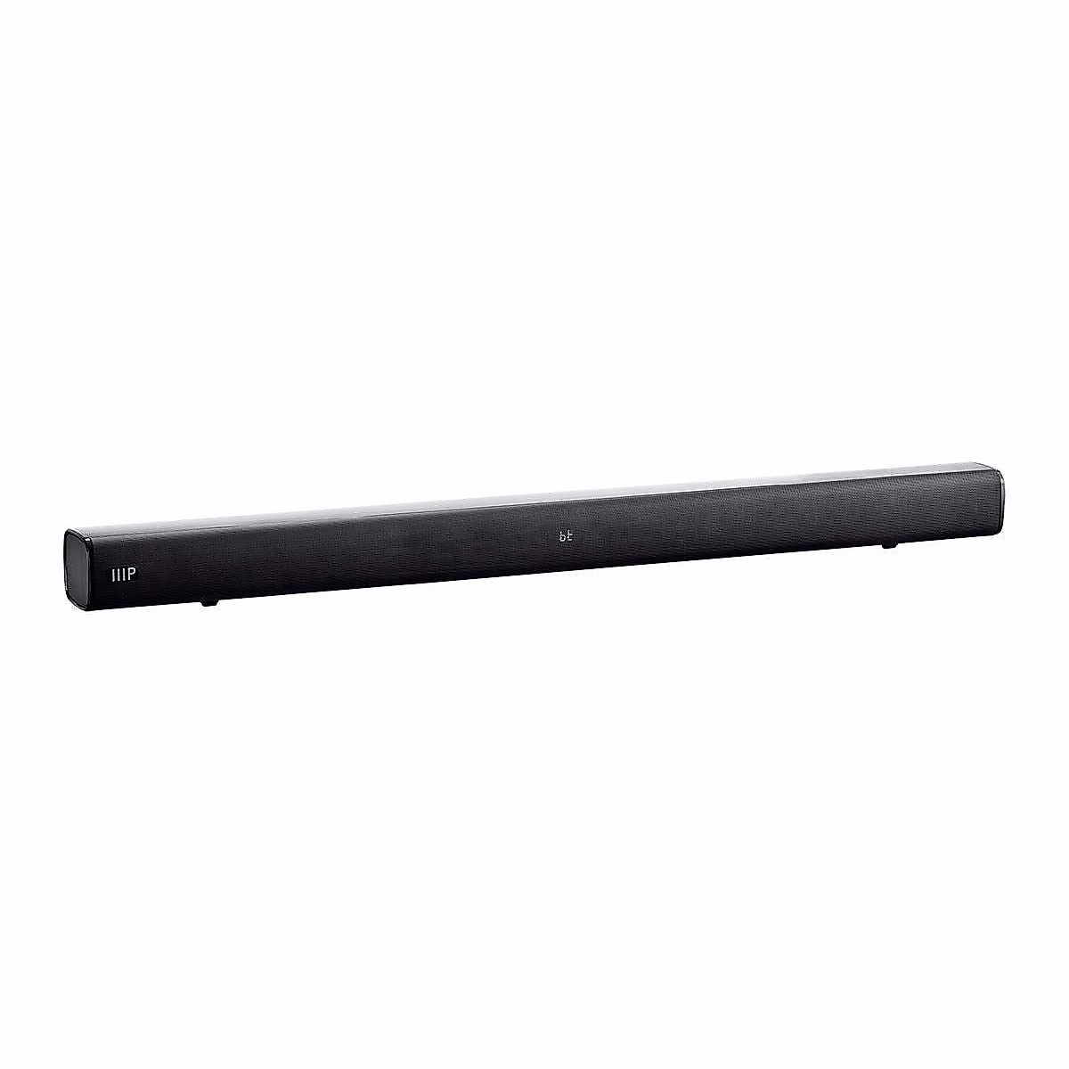 Monoprice SB-100 2.1-ch Soundbar - Black & Universal Soundbar Bracket with Adjustable Arms, Fits Displays 23in to 65in, Soundbars Up to 33lbs, Black, 139489