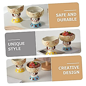 Healeved dessert bowl wedding plate tiny bowl modern fruit plate small fruits bowl marble bowl water salad bowl porcelain milk cup decorative trays ice cream bowl round bowl aldult ceramics