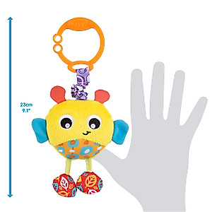 Playgro Baby Toy Wiggling Bertie Bee 0186972 for Baby Infant Toddler Children is Encouraging Imagination with STEM/STEAM for a Bright Future - Great Start for A World of Learning