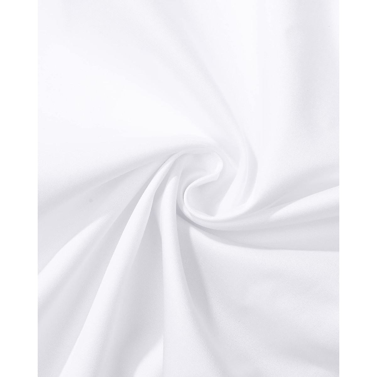 J.VER Men's Dress Shirts Solid Long Sleeve Stretch Wrinkle-Free Formal Shirt Business Casual Button Down Shirts White