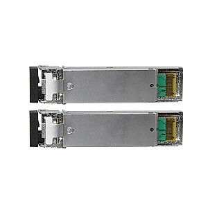 One Pair of 1.25G SFP Bidi Single Fiber Transceiver 1310nm/1550nm SMF LC Connector up to 20 km for Open Switches