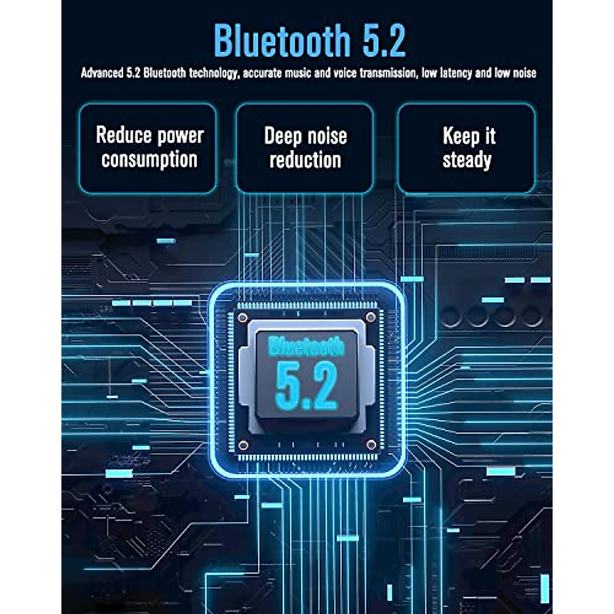 MUSICOZY Bluetooth 5.2 Module & Speakers for 3D Sleep Headphones Eye Mask with Charging Cable