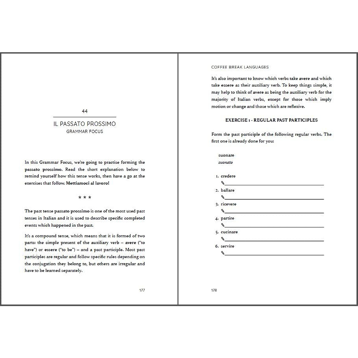 50 Italian Coffee Breaks: Short activities to improve your Italian one cup at a time