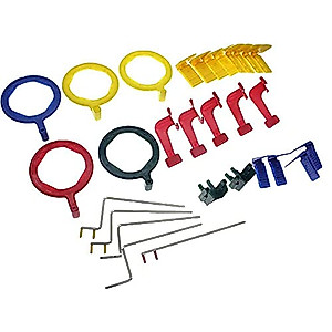 Kqiang Quality Dental Intra Oral X-Ray Film Positioning System Complete Kit For XCP-DS Positioner Holder FPS3000,1 Set Multi-Color