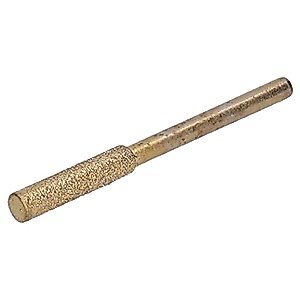 20 Pcs Chain Saw Grinding Head, Easy to Change, Chainsaw Sharpener Burr Grinding Head, Rotating File Sharpening Tool Set Kit, Chainsaw Grinding File(Gold3)