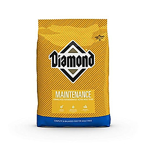 Diamond PREMIUM RECIPE Maintenance Complete and Balanced Dry Dog Food for a Moderately Active Dog, 40lb