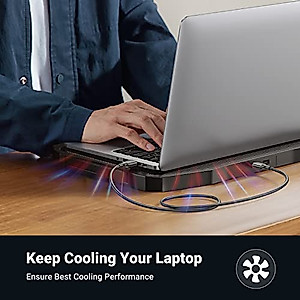 UGREEN USB to USB, 5 Gbps USB 3.0 Cable, Nylon Durable Male to Male Cable, Compatible with Hard Drive, Cooling Fan/pad, Camera, DVD Player, TV, Flash Light, Hub, Monitor, Speaker, and More 6.6 FT …