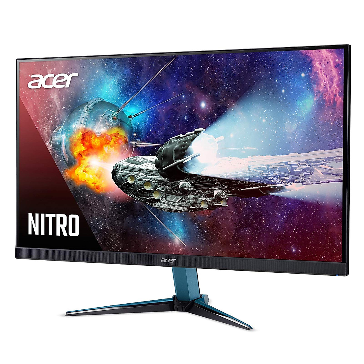 Acer Nitro VG271U Pbmiipx 27" WQHD (2560 x 1440) IPS AMD Radeon FREESYNC Gaming Monitor, 144Hz, VESA Certified Display HDR400, DCI-P3, (2 HDMI 2.0 & 1 Display Port), Black