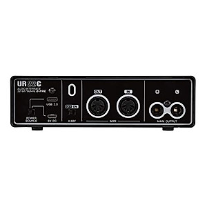 Steinberg UR22C 2x2 USB 3.0 Audio Interface with Cubase AI and Cubasis LE