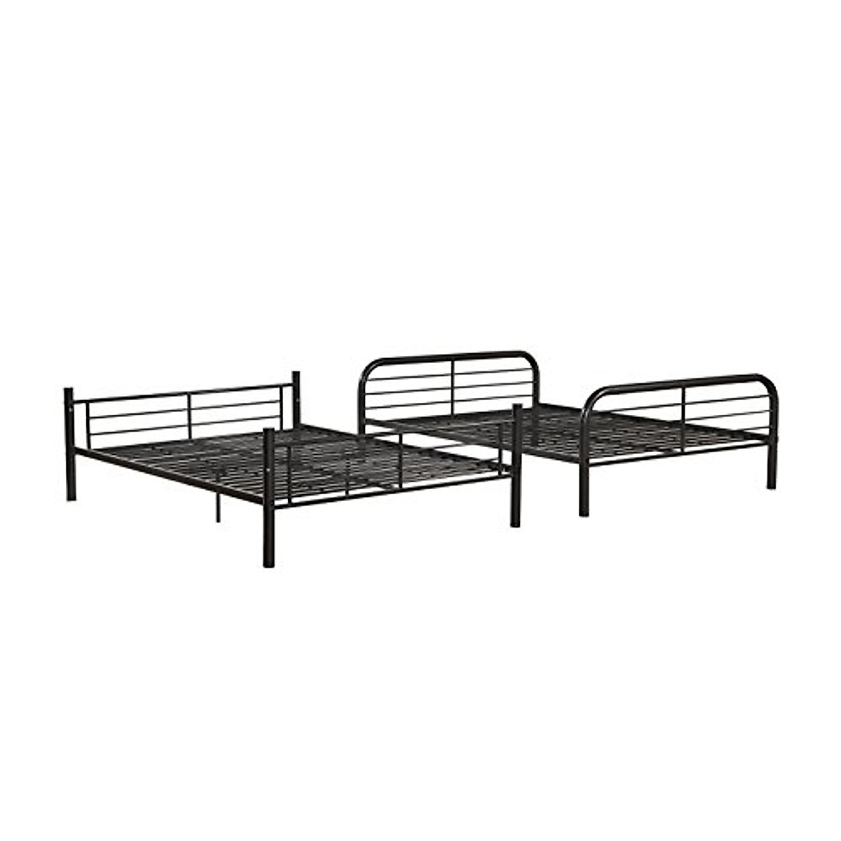ACME Bristol Gunmetal Full over Full Bunk Bed