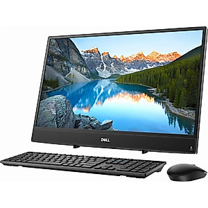 Dell New 2018 23.8" FHD Widescreen LED Touchscreen All-in-One (AIO) High Performance Computer PC, AMD A9-9425 3.1GHz up to 3.7GHz, 8GB DDR4, 1TB HDD, USB 3.1, WiFi, Bluetooth, Windows 10, Black